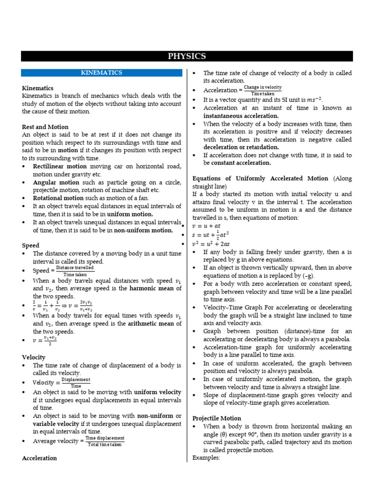 GS PHYSICS | Download Free PDF | Acceleration | Thermal Expansion
