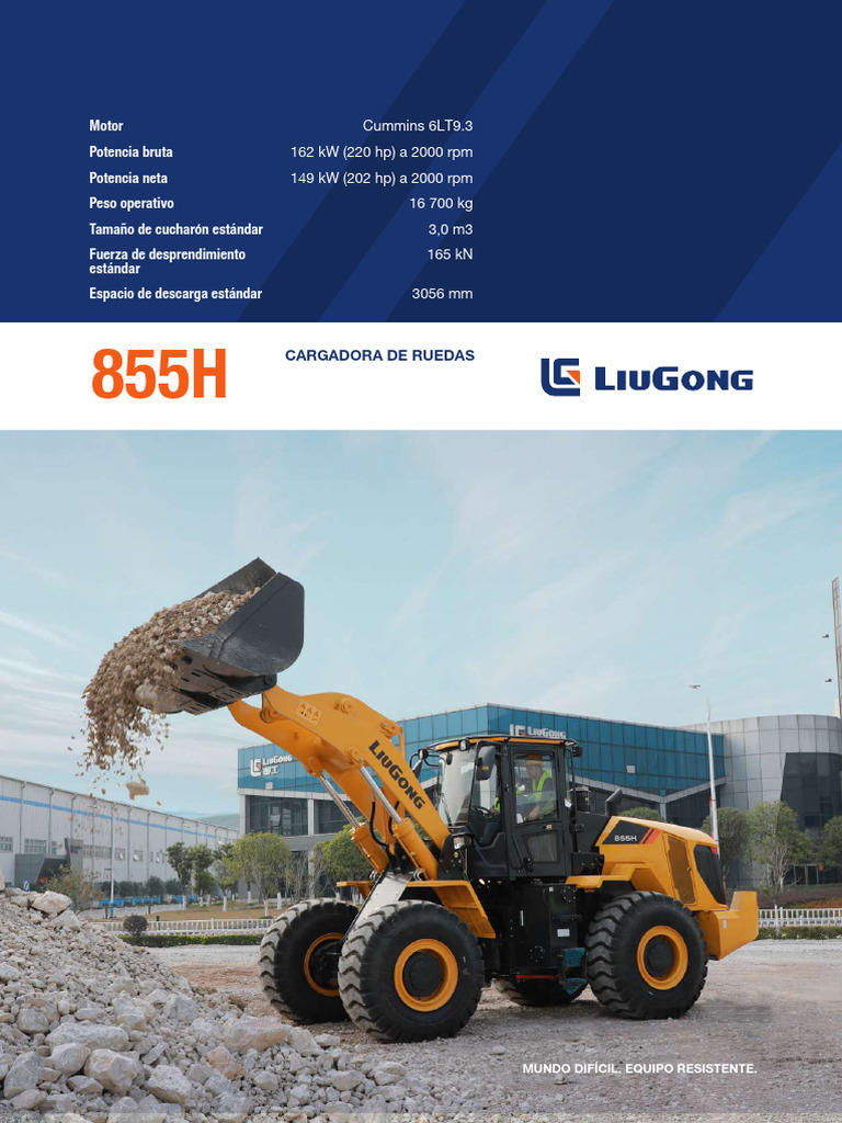 855H SinglePage Max Tier2 SP Compressed-1 | PDF | Eje | Neumático