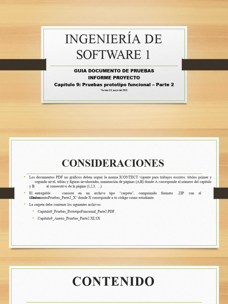 M3_A1_Guía Informe proyecto - Capítulo 9 Pruebas Prototipo Funcional | Descargar gratis PDF ...