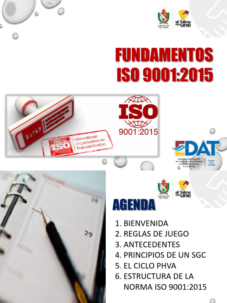 Fundamentos ISO 9001 | PDF | Calidad (comercial) | Gestión de la calidad