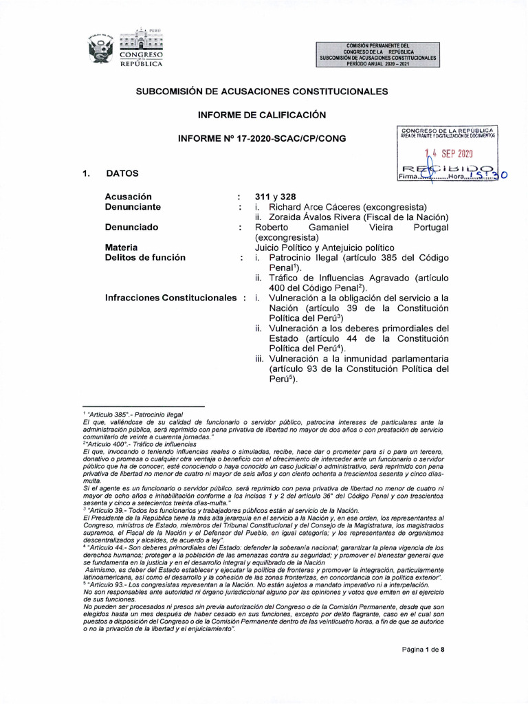 Inf Cal 311 y 328 | PDF