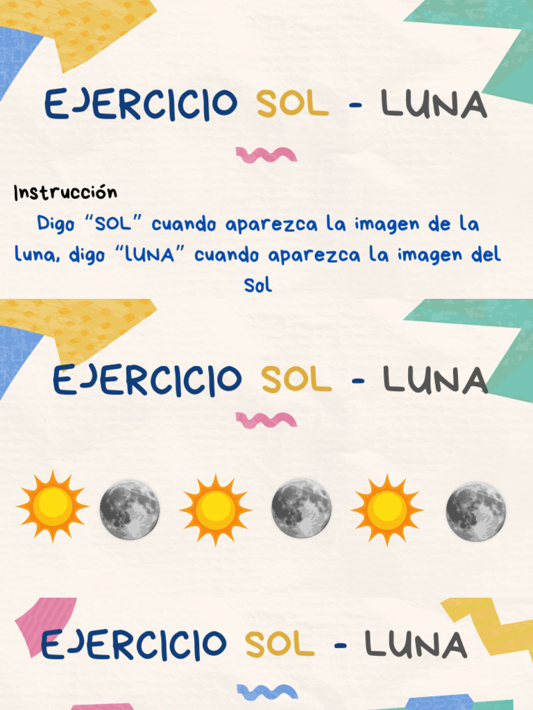 Ejercicio Sol - Luna | PDF