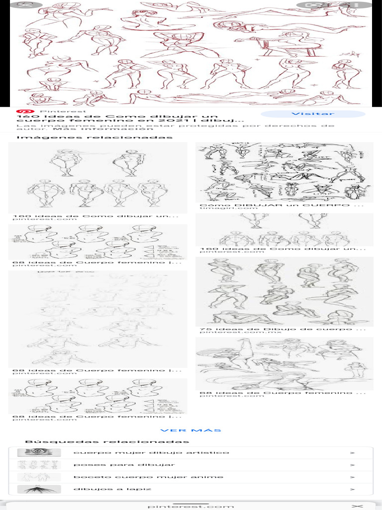 Cuerpo Chica Ladeado Dibujo - Búsqueda de Google | PDF