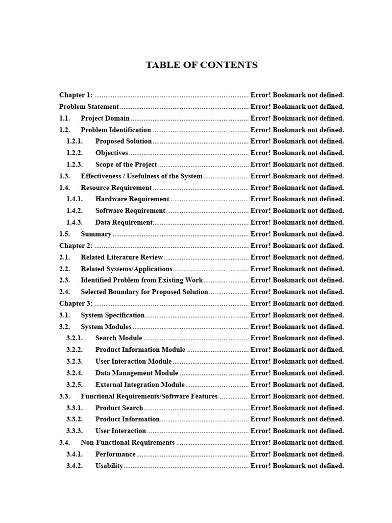 FYP Formatted Final1 | PDF | Use Case | System