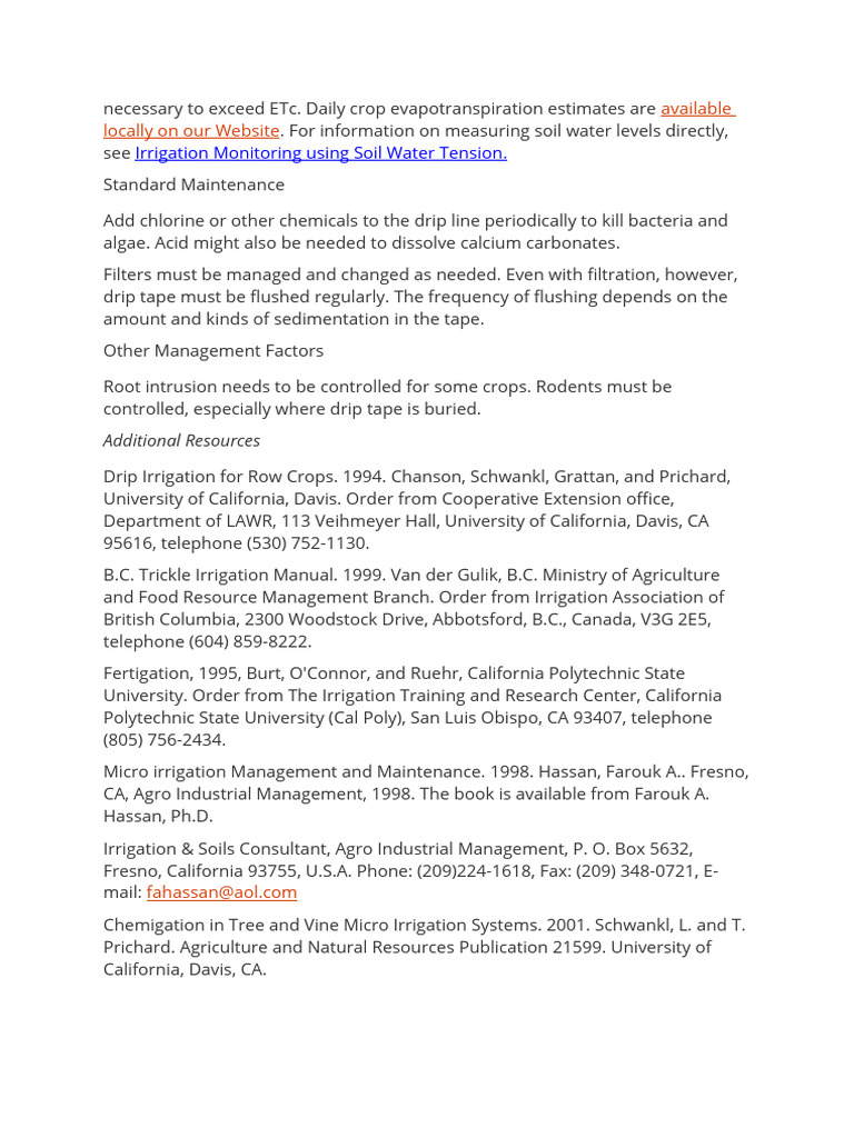 In Drip | PDF | Irrigation | Water And The Environment