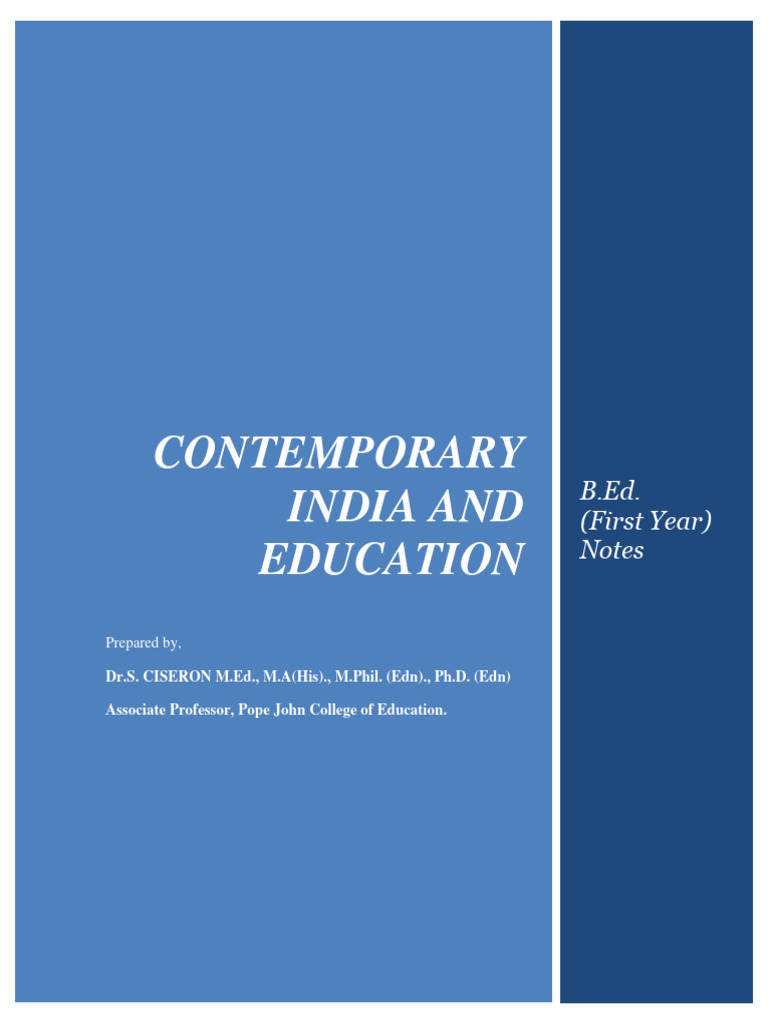 Cie - Unit-I | PDF | Learning | Cognition