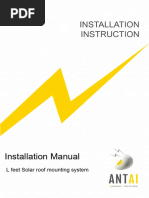 【Antai Solar Datasheet】Ground_Flat Roof Mounting System | PDF | Roof ...