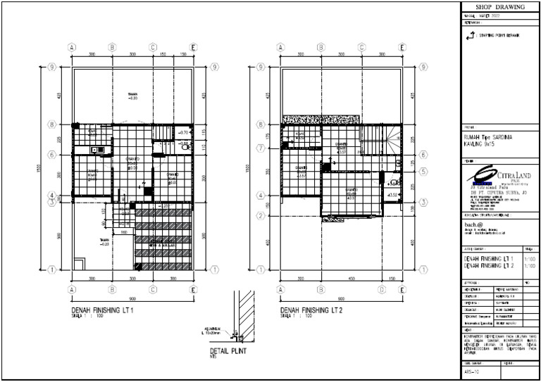 Ded Rumah Tipe Sardinia - 2022 Carpot Kanan Ars-10 | PDF