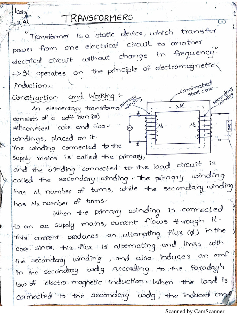 1 Phase Transformers | PDF