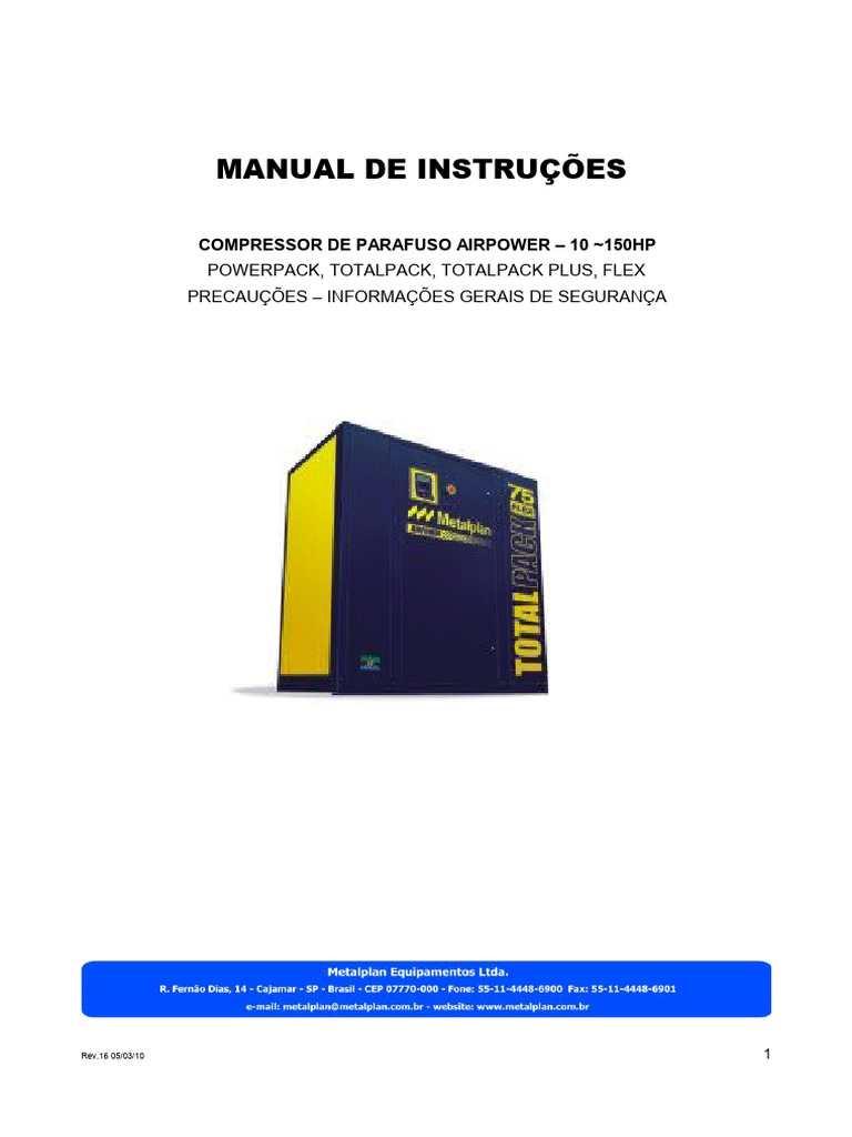 Manual de Instruc - o - Es Pack Master Control - Rev. 16 | PDF ...