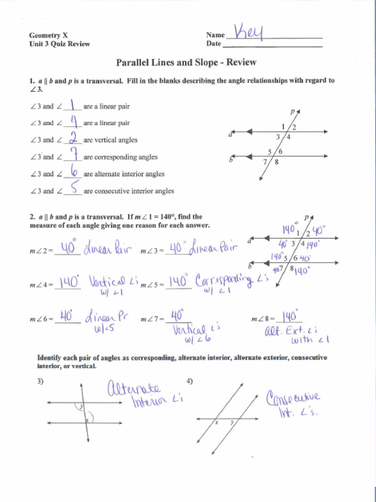 Unit 3 Quiz Review Solutions | PDF