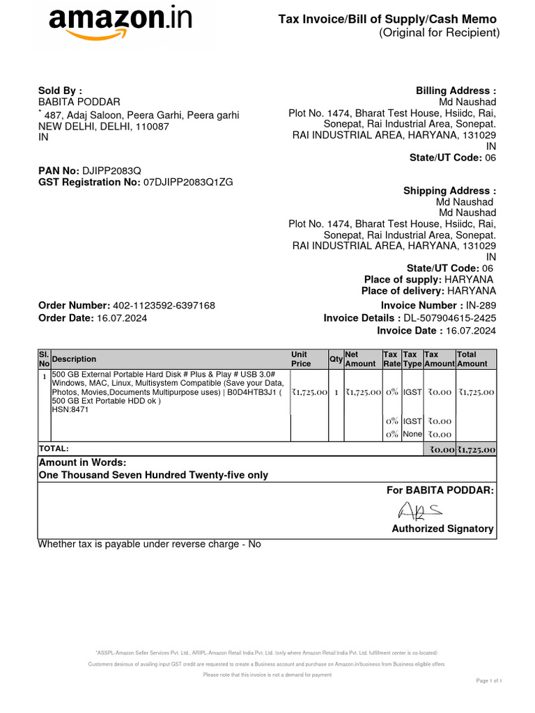 Text Bill | PDF | Invoice | Payments
