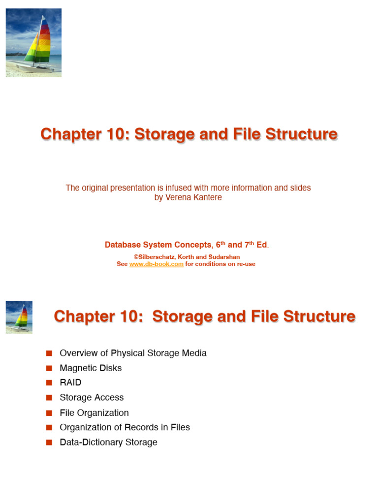 8 Filestructureandstorage V2 2 Pdf Computer Data Storage Hard Disk Drive