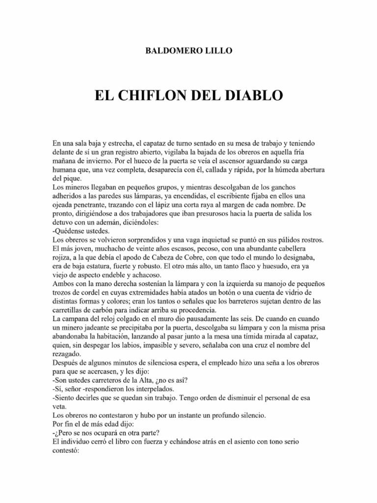 El Chiflon Del Diablo | PDF