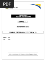 Gr11 Fisiese-wetenskap-Vraestel Luize Kroukamp | PDF