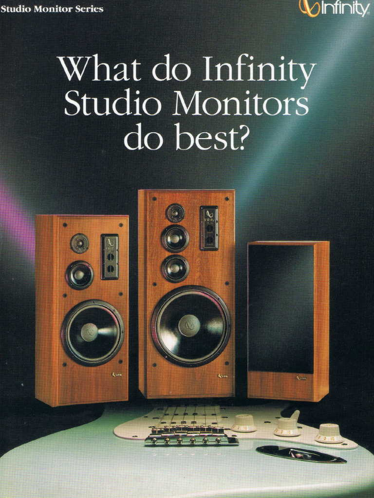 Infinity SM-152-122-112-102-82 - Catalogo e Informacion Tecnica | PDF