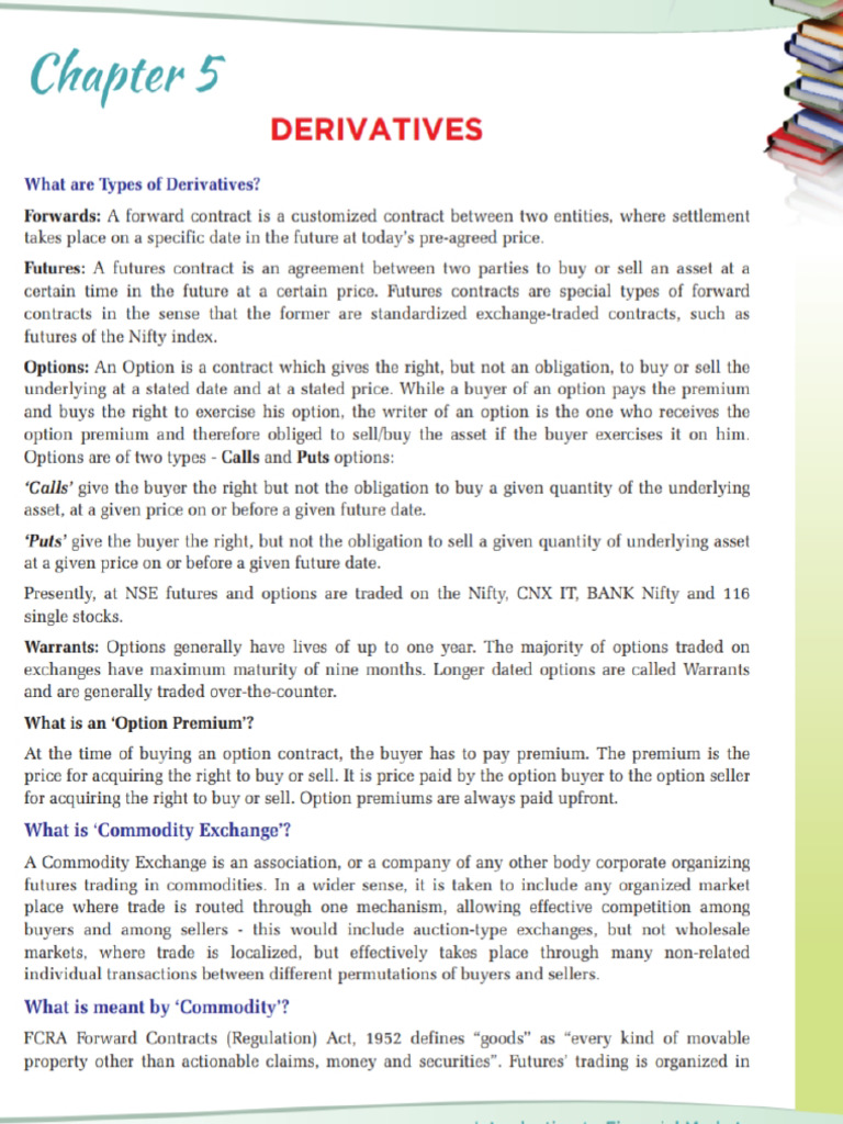 ch5 Derivative | PDF