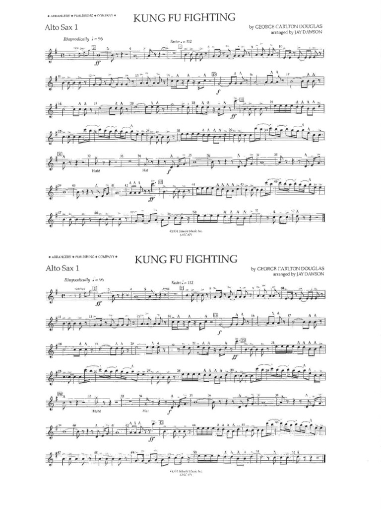 Kung Fu Fighting | PDF