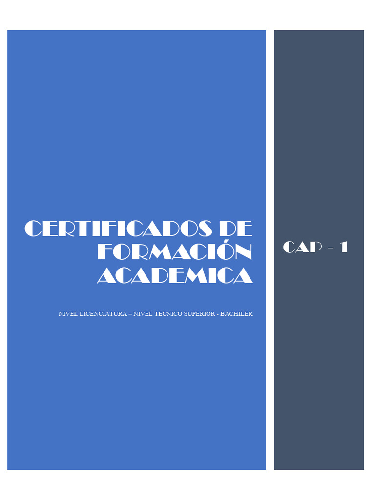 CAP1 LIC. | PDF