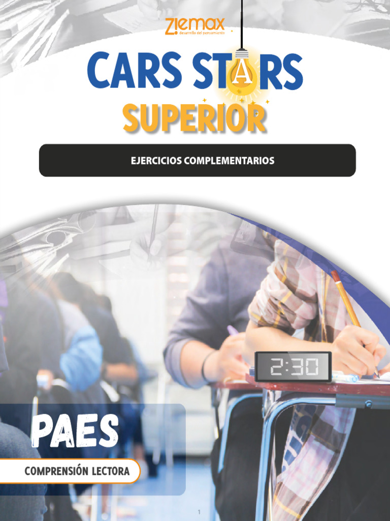 Complementarios Superior Paes Cars Stars | PDF