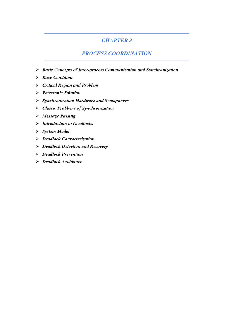 Os Chapter 3 | PDF | Process (Computing) | Software Engineering