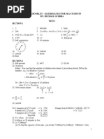 Std5 Answer Keys | PDF | Triangle | Geometric Objects
