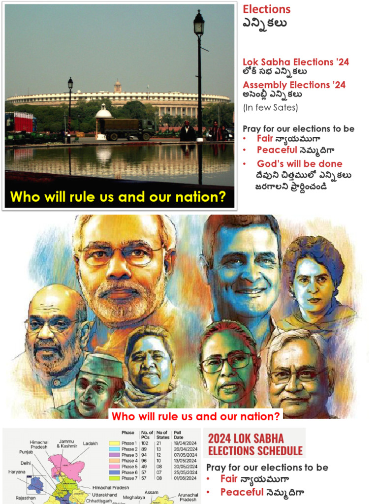 Prayer Points - Election Prayer - 1st Phase | PDF