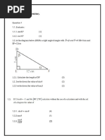 Mathematics GR 8 Project Term 3 | PDF | Area | Rectangle