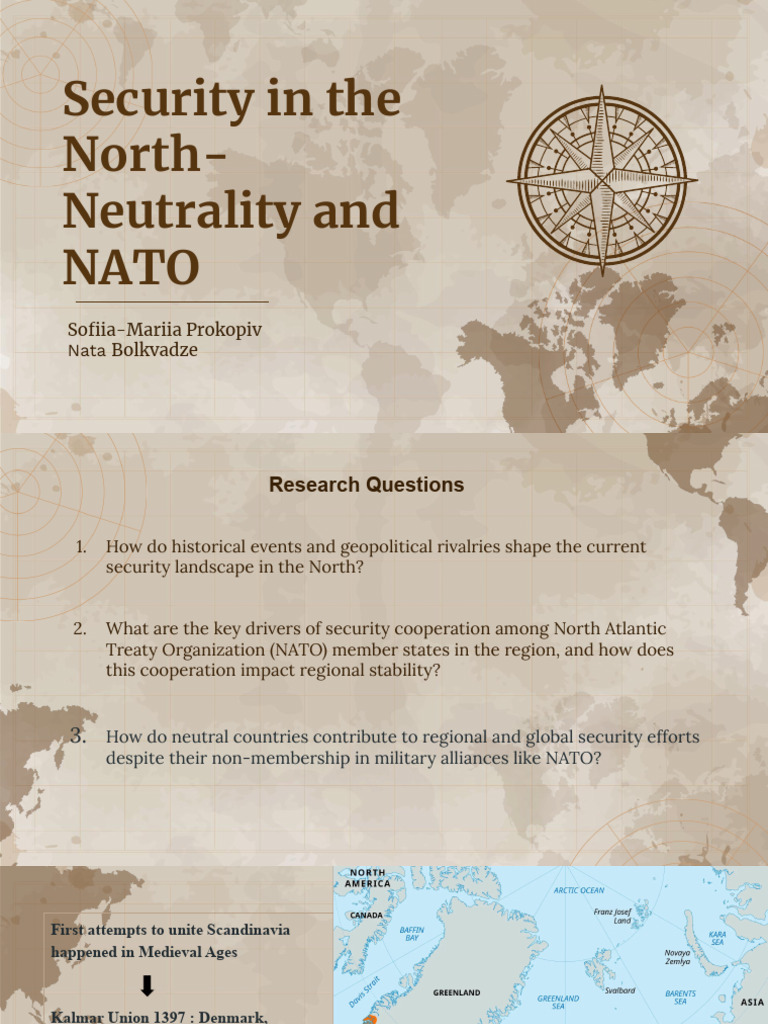 NATO and Security in North | PDF | Nato | European Union