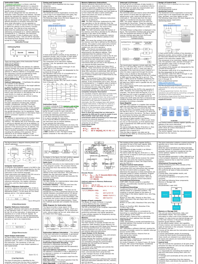 Coa Chit | PDF | Central Processing Unit | Computer Data Storage