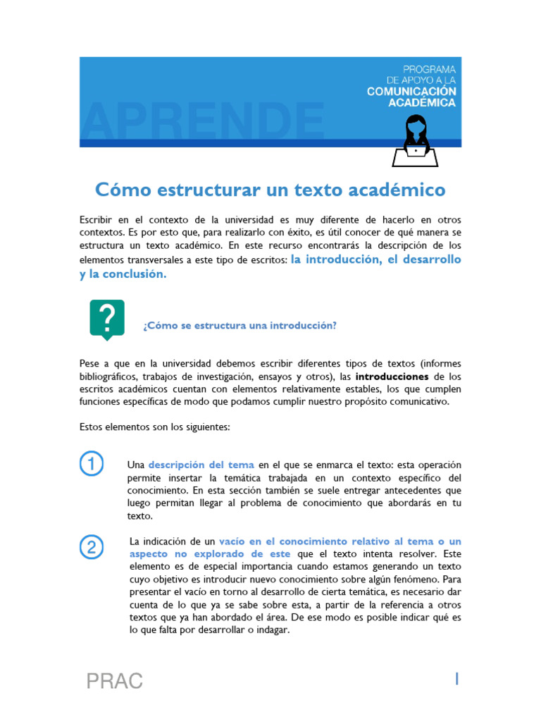13 Como Estructurar Un Texto Academico | PDF | Conocimiento | Ensayos 13 Como Estructurar Un Texto Academico | PDF | Conocimiento | Ensayos