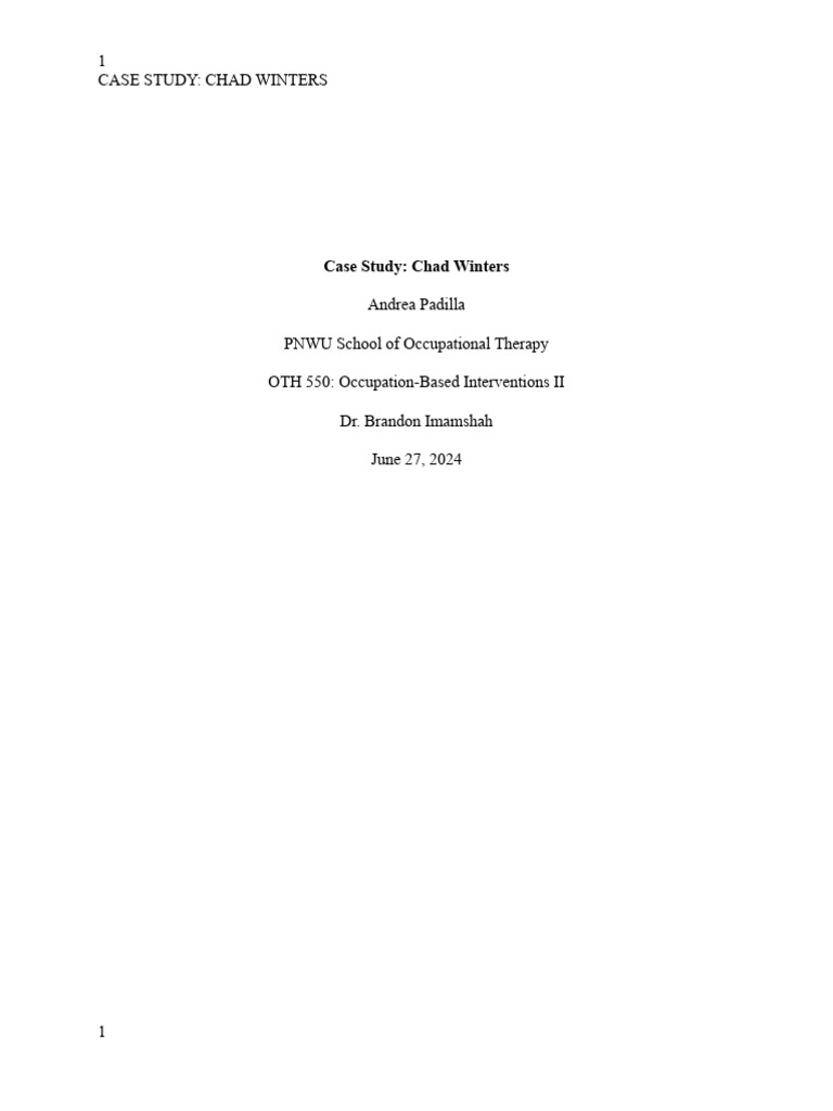 Home Program Client:Chad | PDF | Strength Training | Occupational Therapy