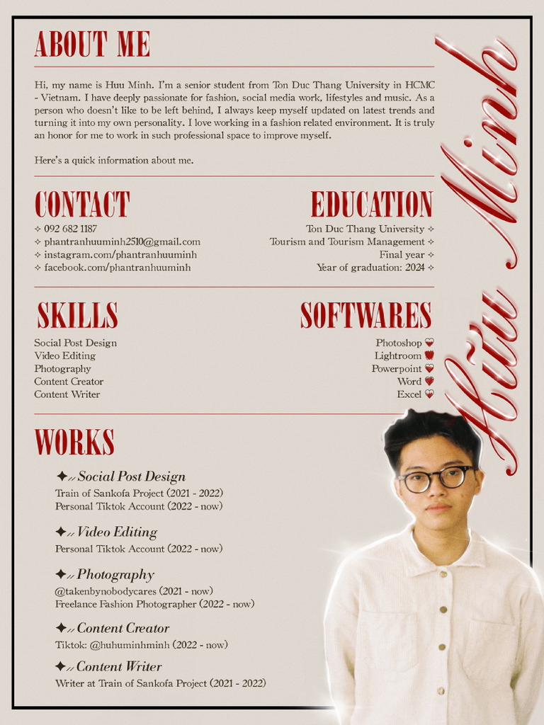 CV - Phan Trần Hữu Minh | PDF