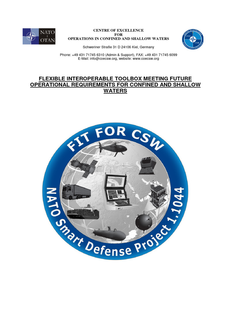 FIT For CSW Final Report - Final Draft CD3 CD5 | PDF | Coast ...