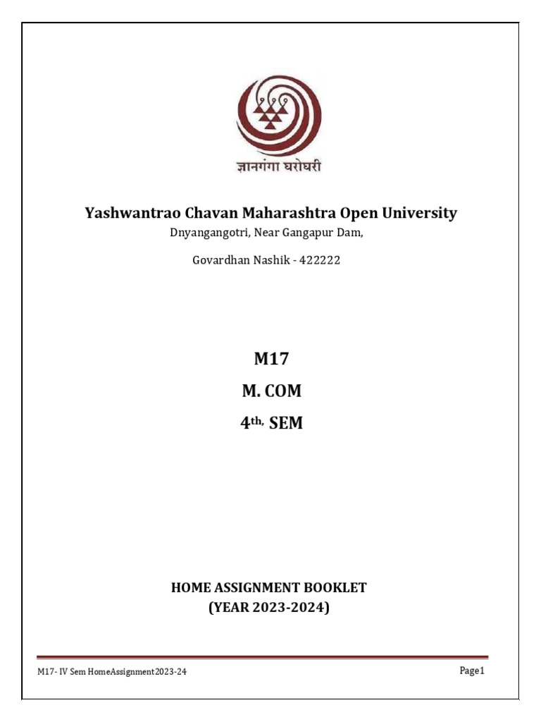 Home Assignments Sem IV | PDF | Capital Structure