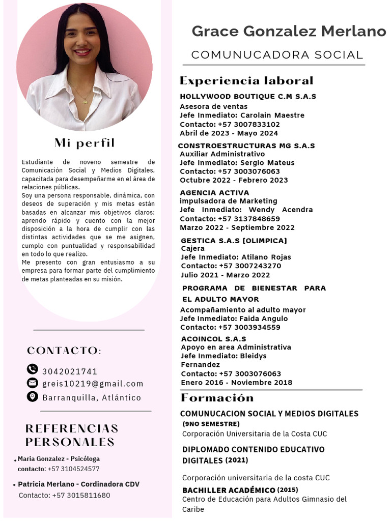 HV Grace Gonzalez | PDF