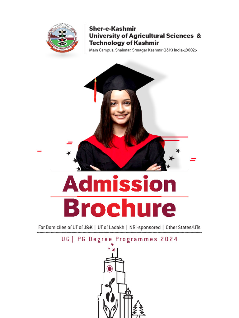 Admission Brochure Uet2024 | PDF | Bachelor's Degree | Bachelor Of Science