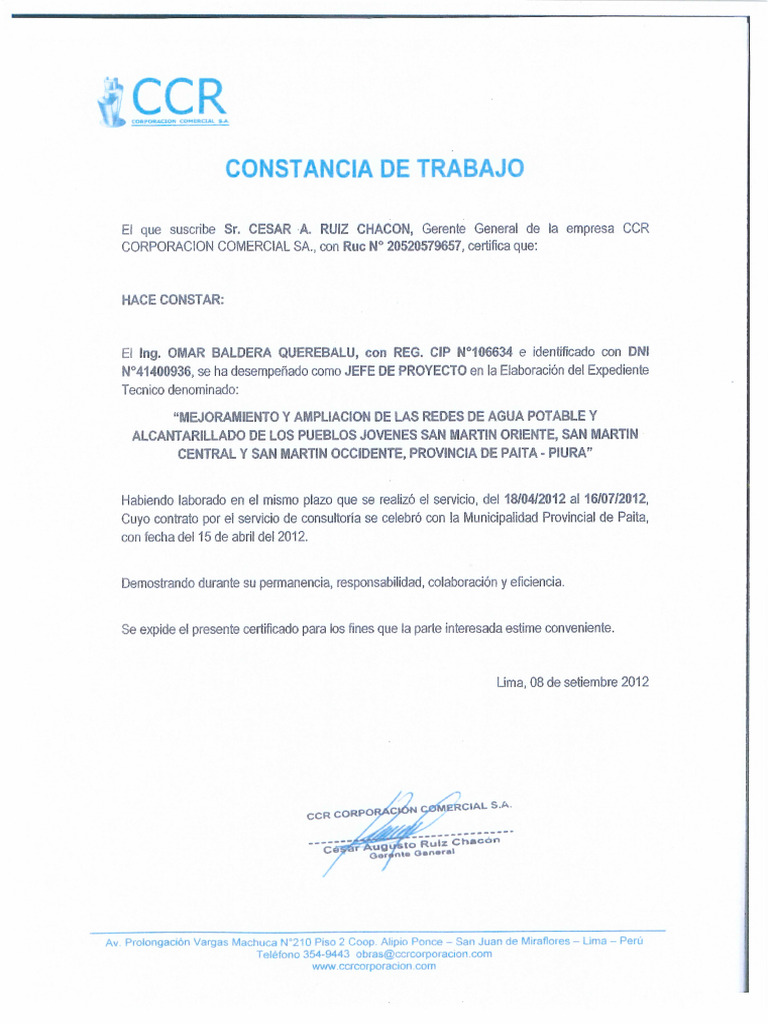 CV Omar Baldera | PDF