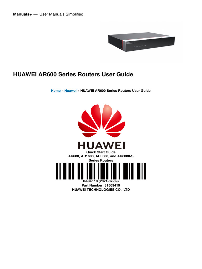 Ar600 Series Routers Manual | PDF | Login | Screw