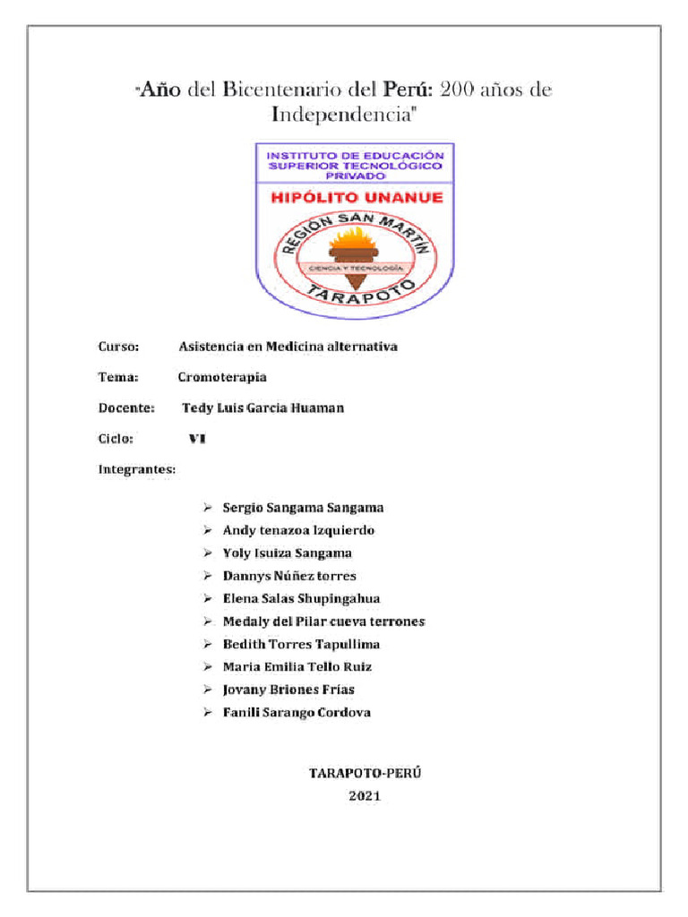 CROMOTERAPIA - PDF - 20240614 - 200425 | PDF | Color