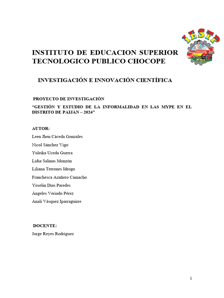 Expo Proyecto Mypes | PDF | Pequeñas y medianas empresas | Business