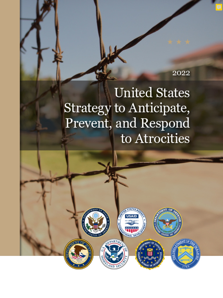 Dept of State - 2022 - U.S. Strategy To Anticipate, Prevent, and ...