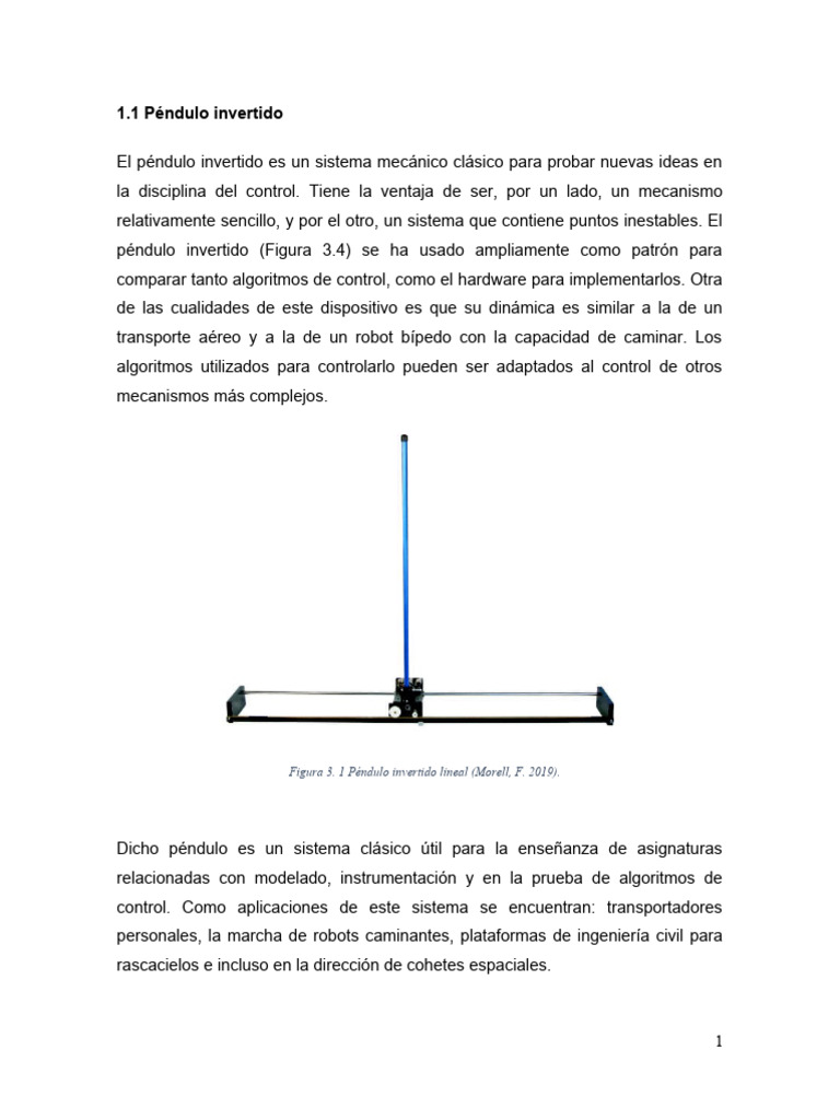 Pendulo Invertido | PDF | Péndulo | Energía cinética