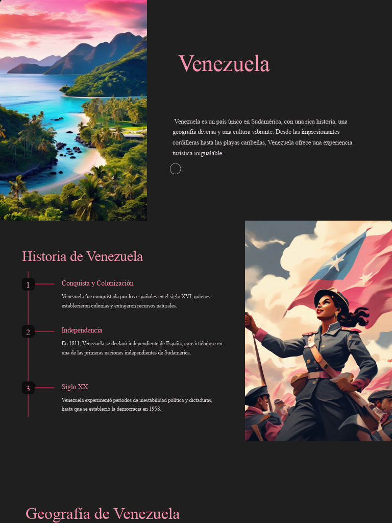 Introduccion A Venezuela | PDF | Venezuela | América del Sur