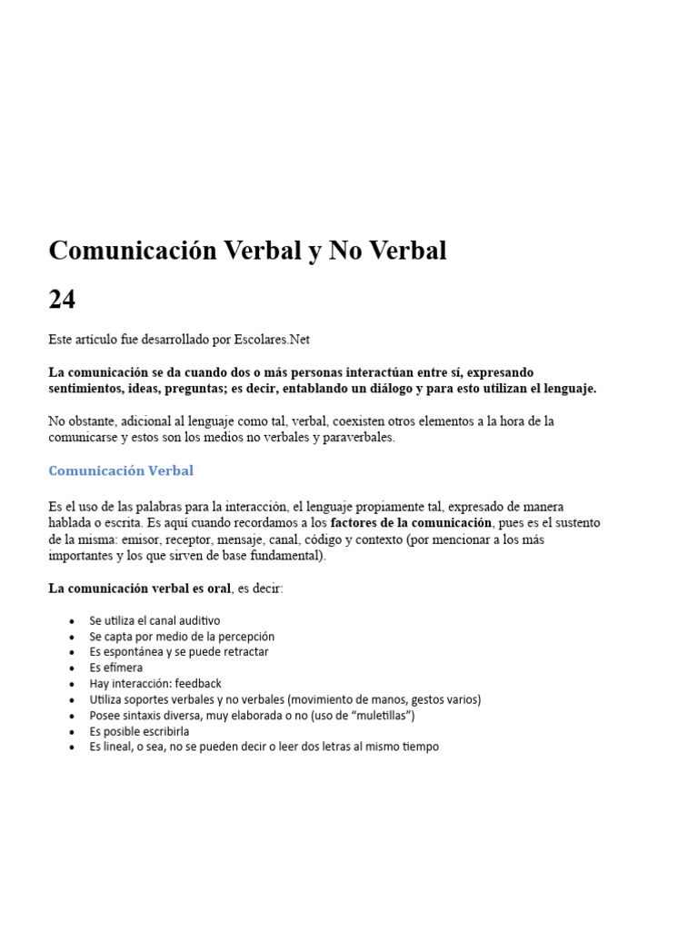 Comunicación Verbal y No Verbal | PDF | Televisión | Internet