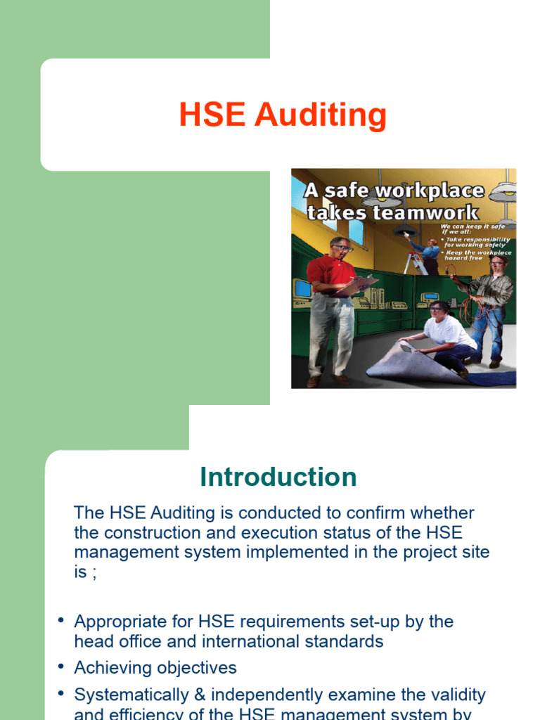 HSE Audit Process and Guidelines | PDF | Audit | Project Management