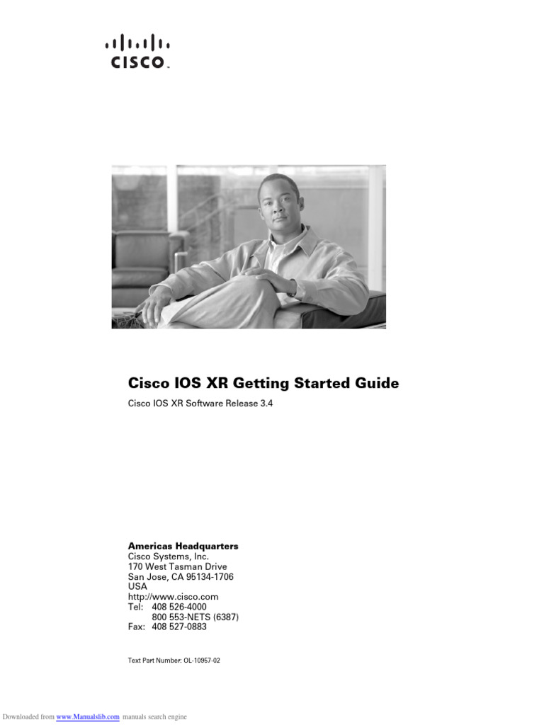 Router Cisco Ios XR | PDF | Network Switch | Command Line Interface
