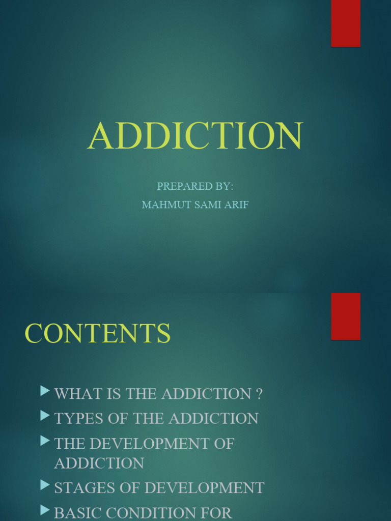Addiction | PDF | Knowledge | Experience