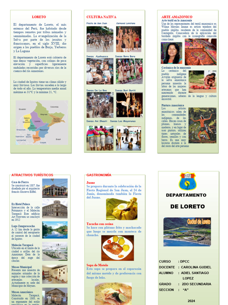 Triptico Loreto | PDF