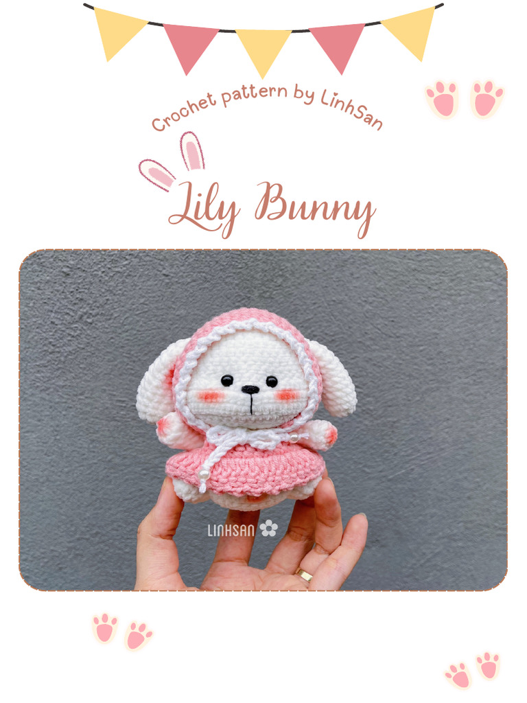 Lily Bunny: Cro Chet Pattern by Linhsan | PDF